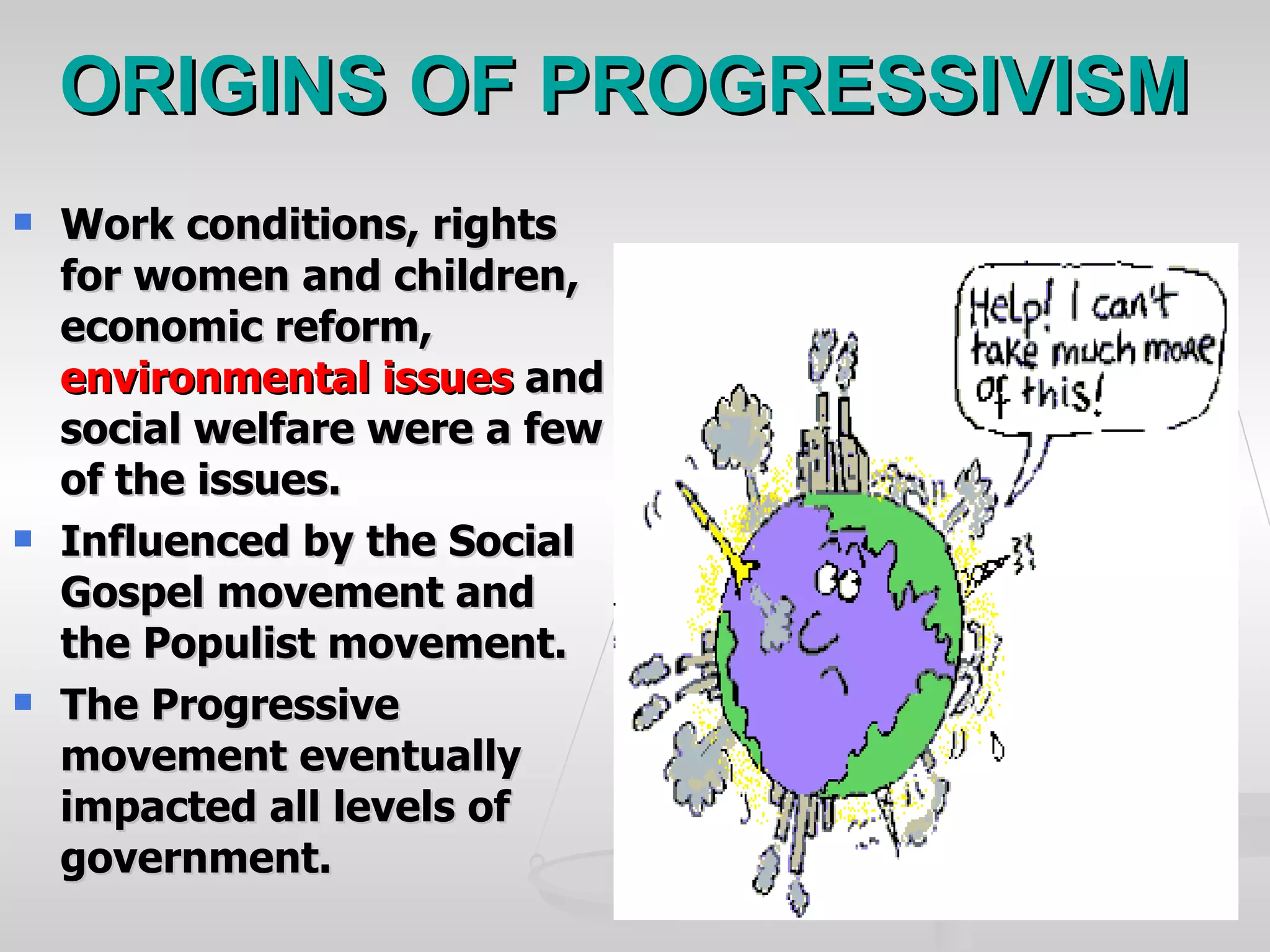 Progressive era powerpoint | PPT