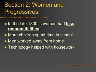 Progressive era powerpoint | PPTX