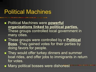 Progressive era powerpoint | PPTX
