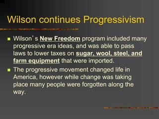 Progressive era powerpoint | PPTX