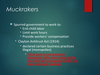 Progressive era ppt | PPT