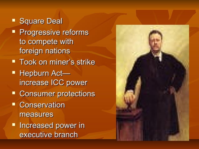 Progressive era presidents | PPT