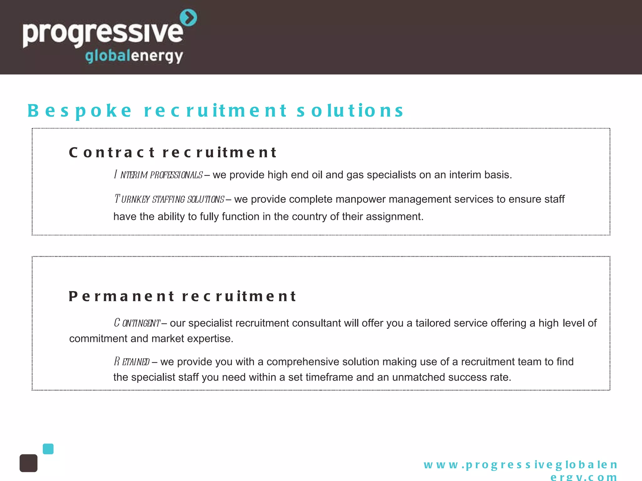 Progressive Global Energy | PPT