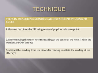 Progressive lens dispensing | PPTX