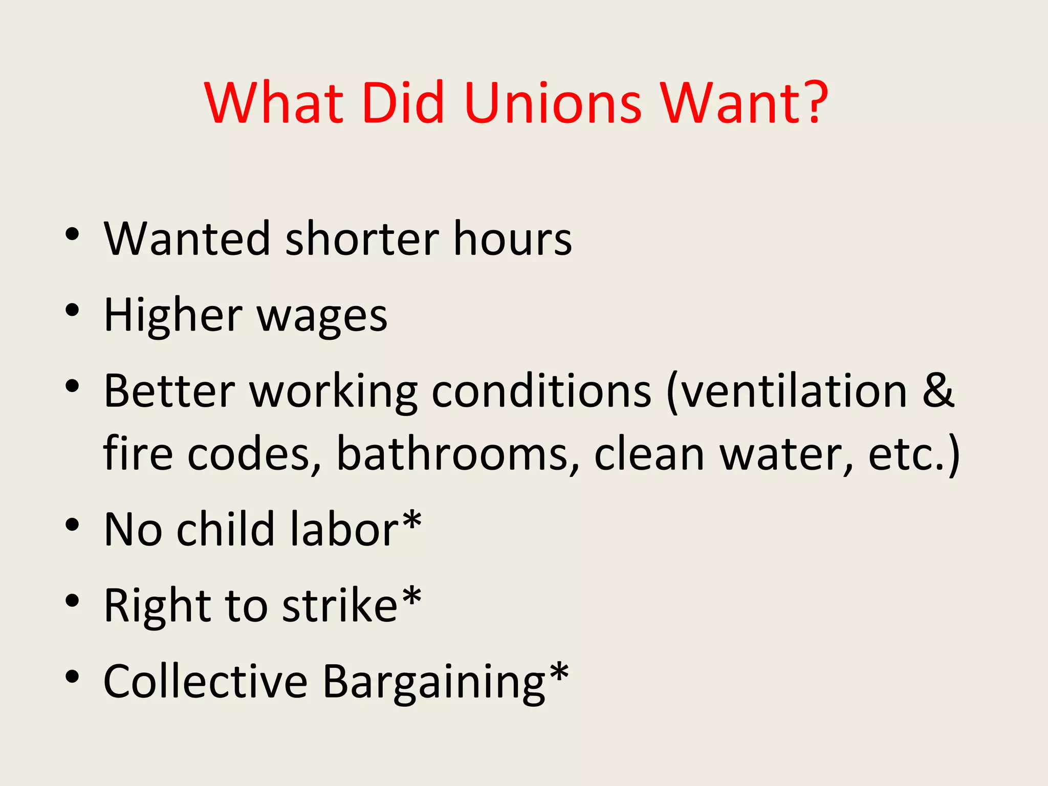 Progressive Movement Workplace Reforms | PPT