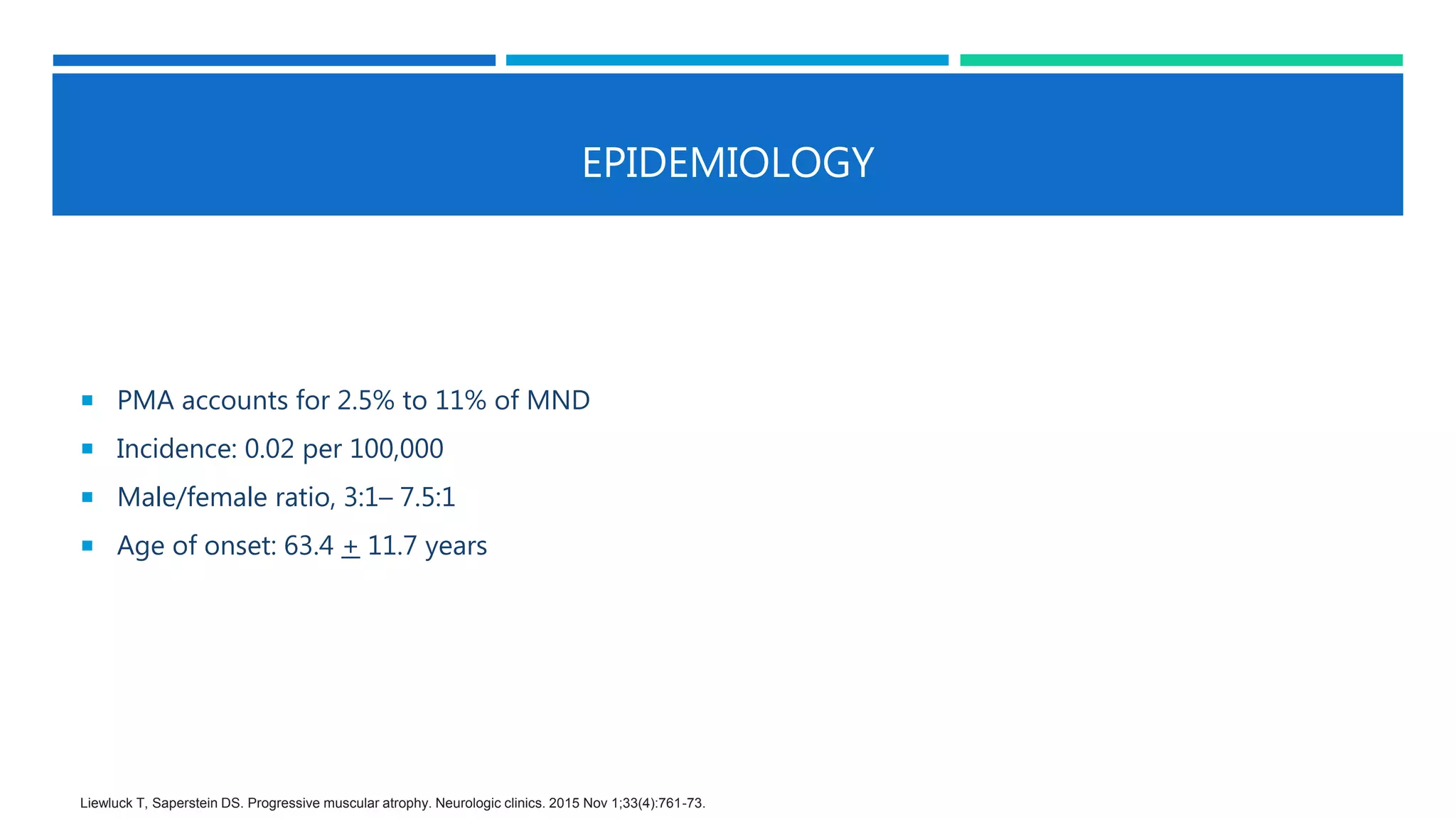 Progressive Muscular Atrophy | PPTX