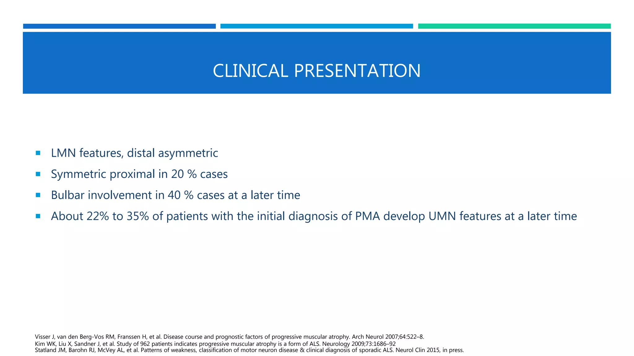 Progressive Muscular Atrophy | PPTX