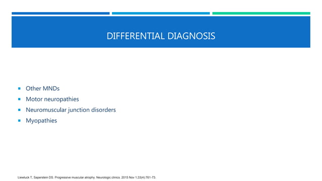 Progressive Muscular Atrophy | PPTX | Physical Therapy | Wellness