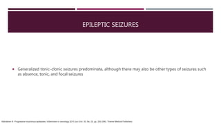 Progressive Myoclonic Epilepsy | PPT