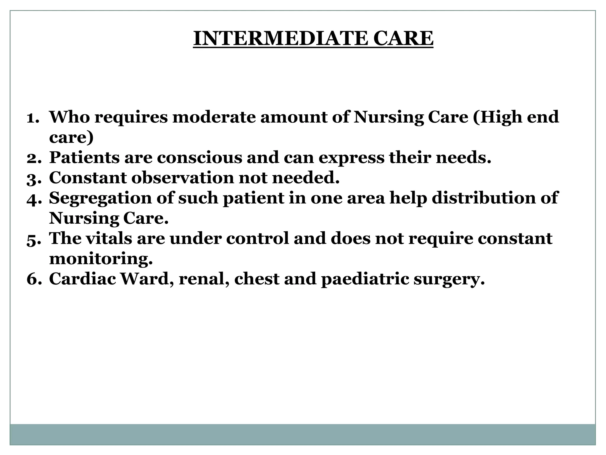 Progressive Patient Care | PPTX