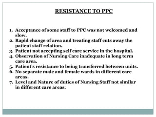 Progressive Patient Care | PPTX