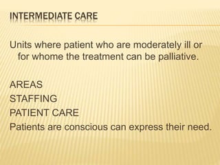 Progressive patient care | PPTX