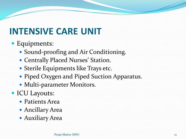 Progressive patient care presentation | PPT | Free Download