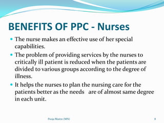Progressive patient care presentation | PPTX