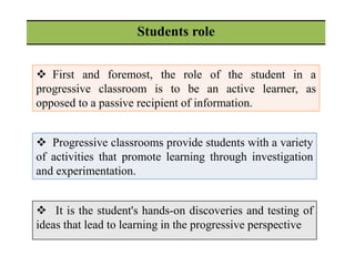 Progressive philosophy | PPTX