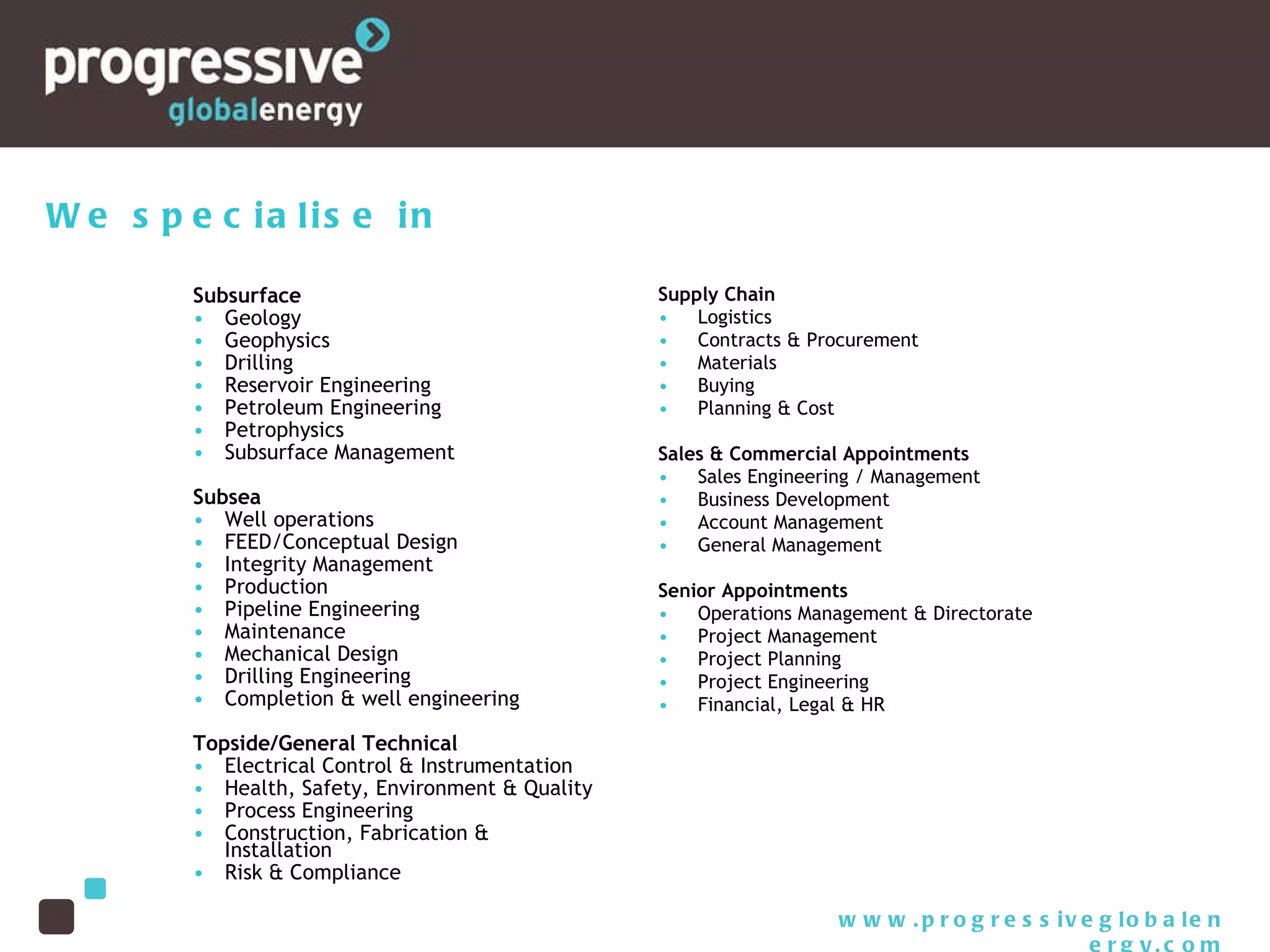 Progressive Presentation | PPT