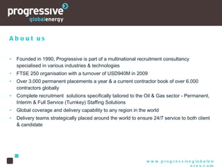 Progressive Presentation | PPT | Business | Business and Finance