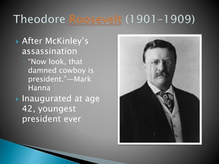 The Progressive Presidents | PPTX