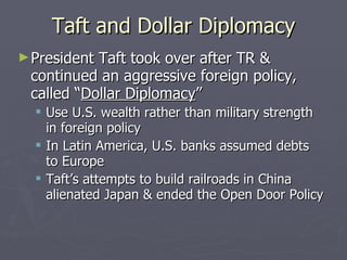 Progressive presidents foreign policy3 1 | PPT