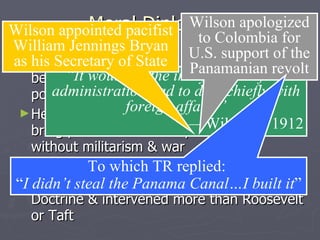 Progressive presidents foreign policy3 1 | PPT