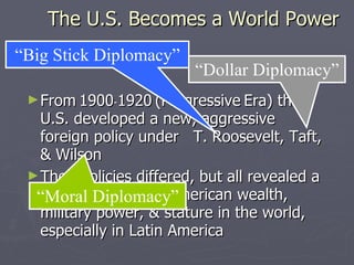 Progressive presidents foreign policy3 1 | PPT | North America Travel ...