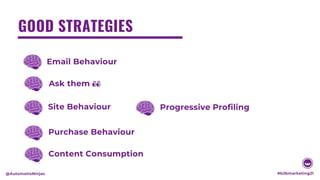Progressive profiling | PPT
