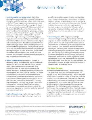 SiriusDecisions Channel Marketing Strategies Research Brief ...