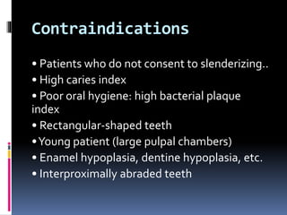 Progressive slenderizing technique | PPT