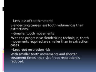 Progressive slenderizing technique | PPT