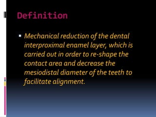 Progressive slenderizing technique | PPT