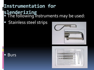 Progressive slenderizing technique | PPT