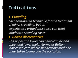 Progressive slenderizing technique | PPT