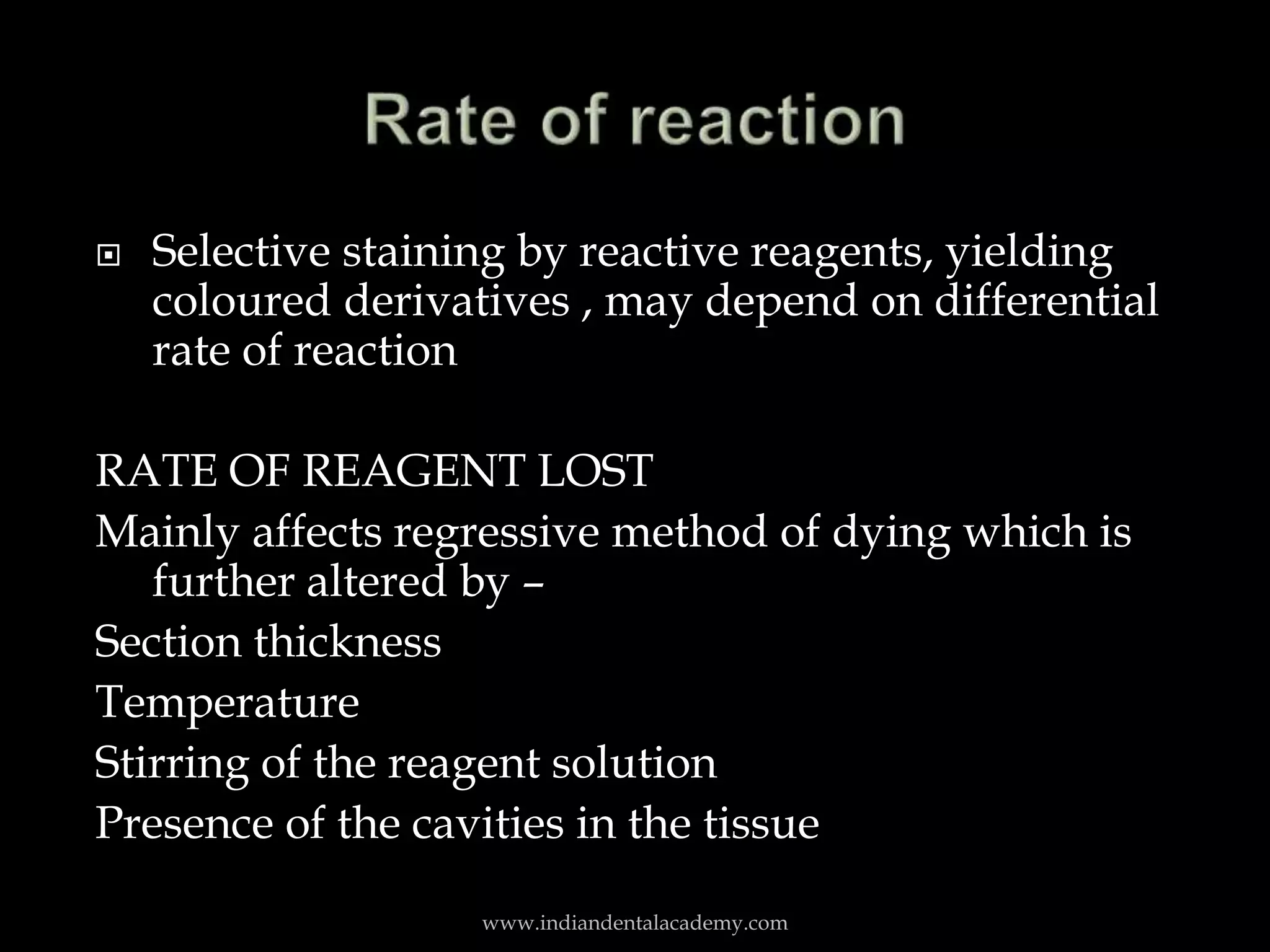 Progressive staining/ oral surgery courses | PPTX