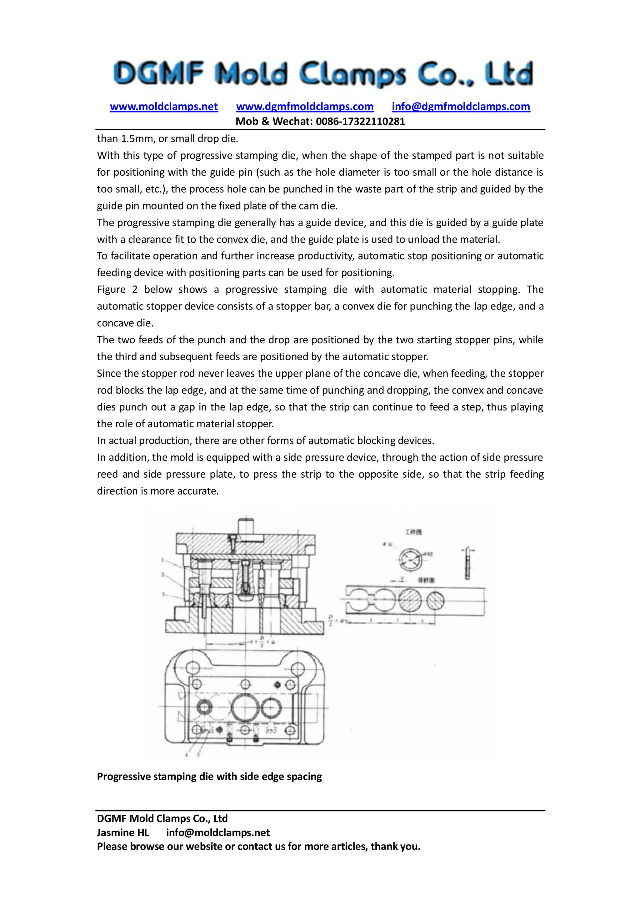 Progressive stamping die | PDF | Stamps and Coins | Collecting