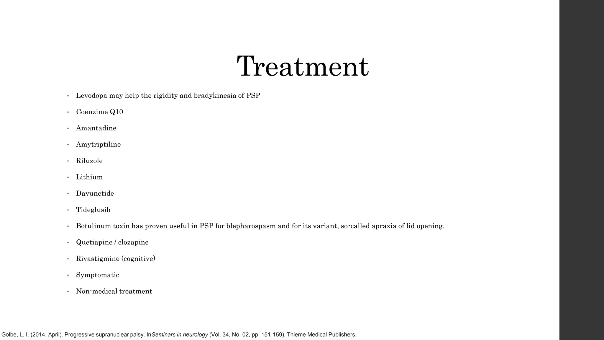 Progressive Supranuclear Palsy | PPTX