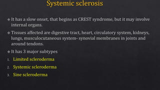 Progressive systemic sclerosis | PPT