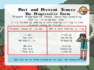 Progressive tense | PPT