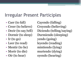 Progressive tenses | PPT