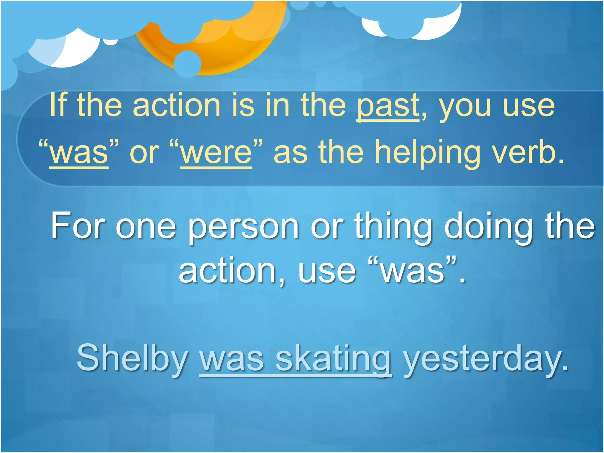 Progressive Verb Tenses | PPTX