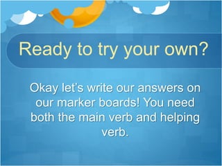 Progressive Verb Tenses | PPTX