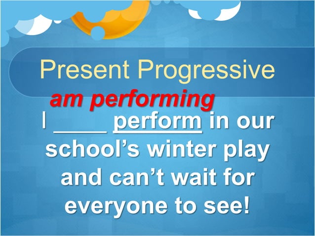 Progressive Verb Tenses | PPTX