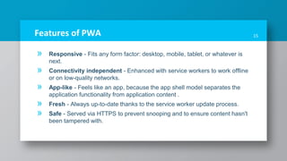 Progressive Web App | PDF