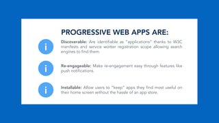 Progressive web apps | PDF