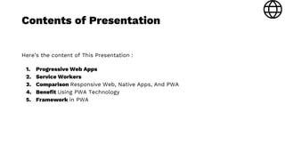 Progressive Web Apps(PWA) | PPT