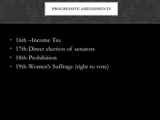 Progressivism | PPTX | Civic affairs | Politics