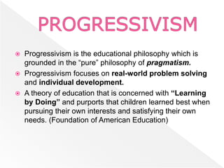 Progressivism | PPTX