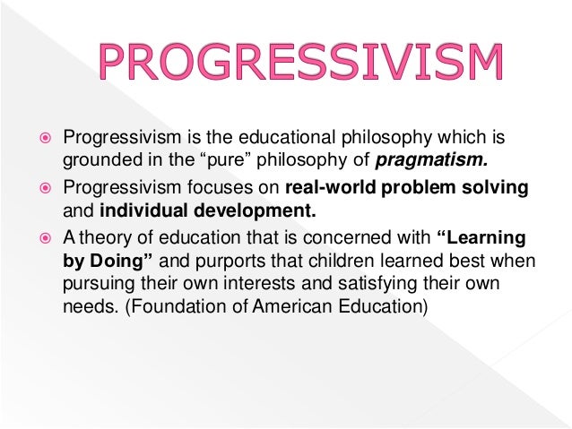 Progressivism