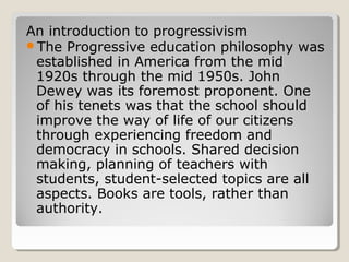 Progressivism | PPT