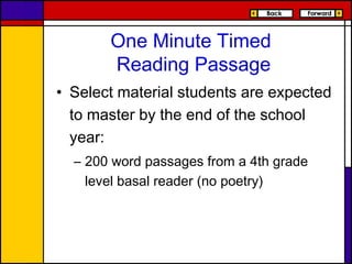 Progress Monitoring in the Classroom: Easier Thank you Think! | PPT