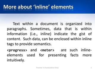 HTML 5 - Measure and progress! | PDF